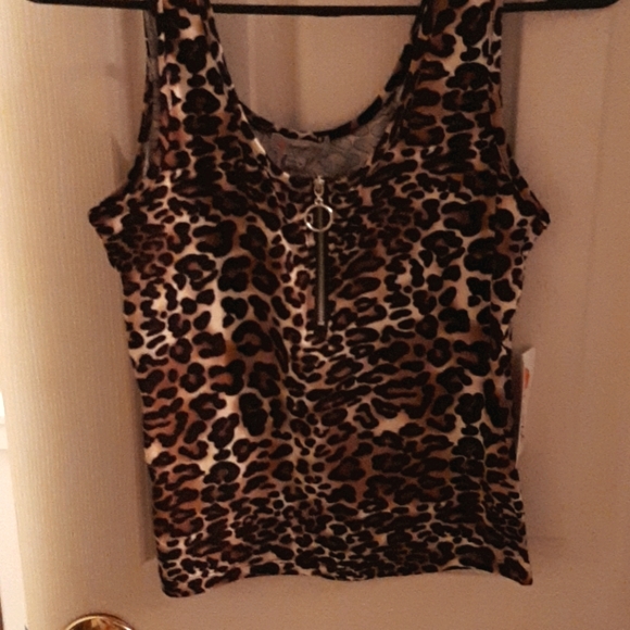Tops | Cheetah Print Top | Poshmark